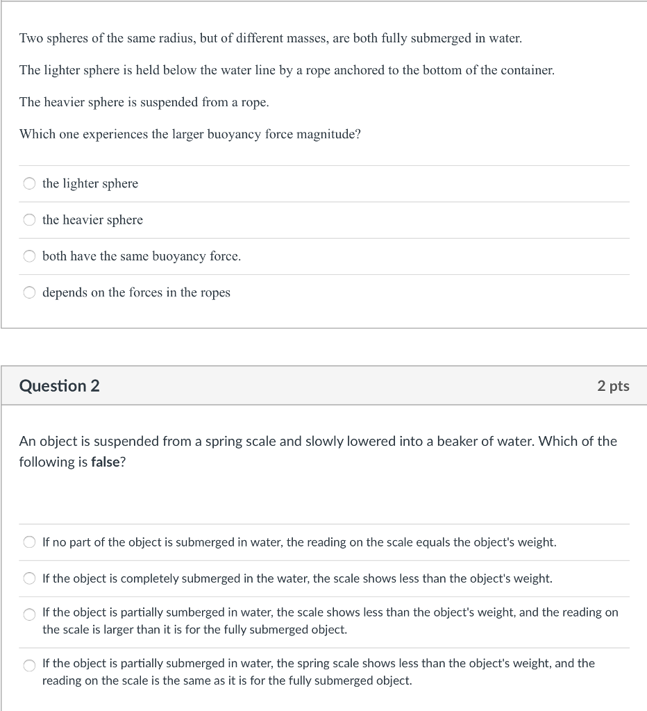 Solved Two spheres of the same radius, but of different | Chegg.com