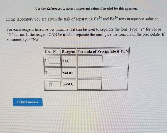 Solved Use the References to access important values if | Chegg.com