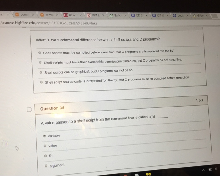 Solved What Is The Fundamental Difference Between Shell 4892