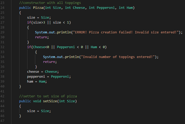 (Solved) - Programming Project 4.12 asked you to create a Pizza Order ...