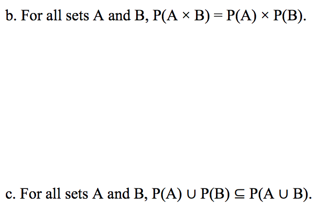 Solved discrete mathematics - set theory prove or give a | Chegg.com Solved discrete mathematics - set theory prove or give a | Chegg.com