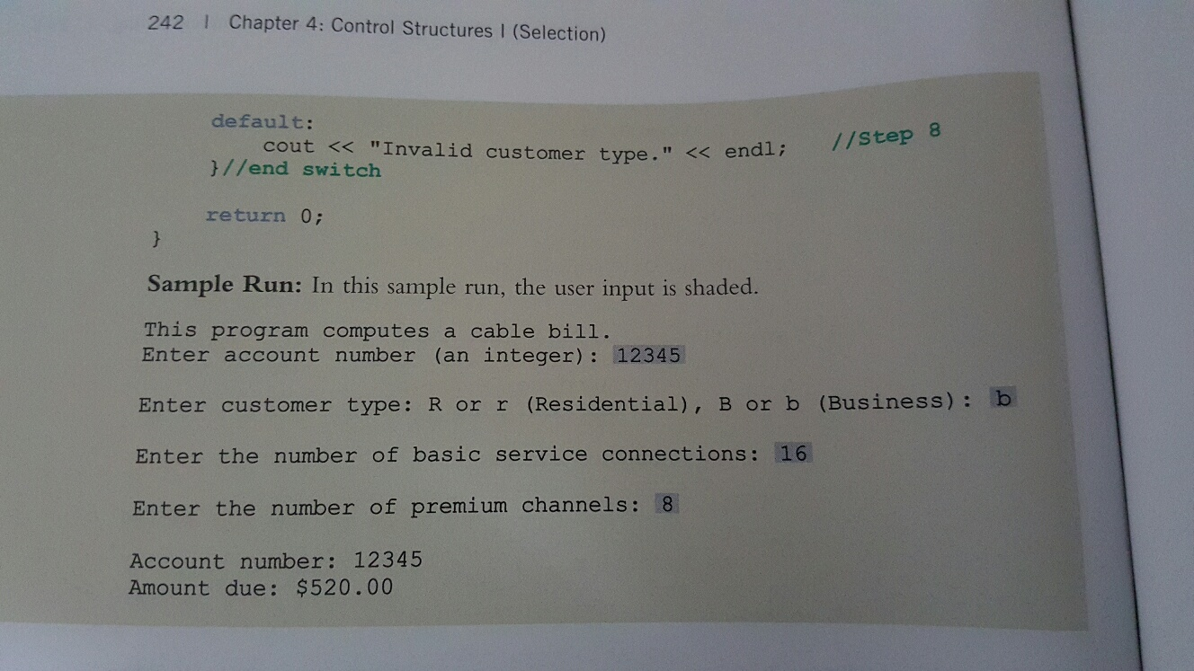 Solved Rewrite the Program ( Cable Company Billing | Chegg.com