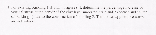 Solved 4. For existing building 1 shown in figure (4), | Chegg.com