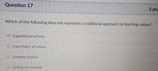 Solved Which of the following does not represent a | Chegg.com