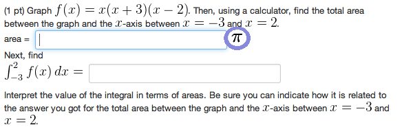 Solved Then, using a calculator, find the total area between | Chegg.com