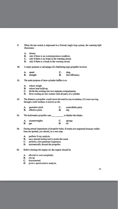 Solved When the testswich is depressed Fenwal single loop | Chegg.com