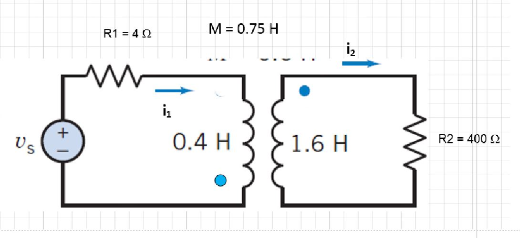 Solved For the following circuit, use phasor analysis to | Chegg.com