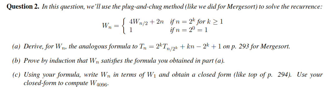 Question 2. In this question, we ?Il use the | Chegg.com