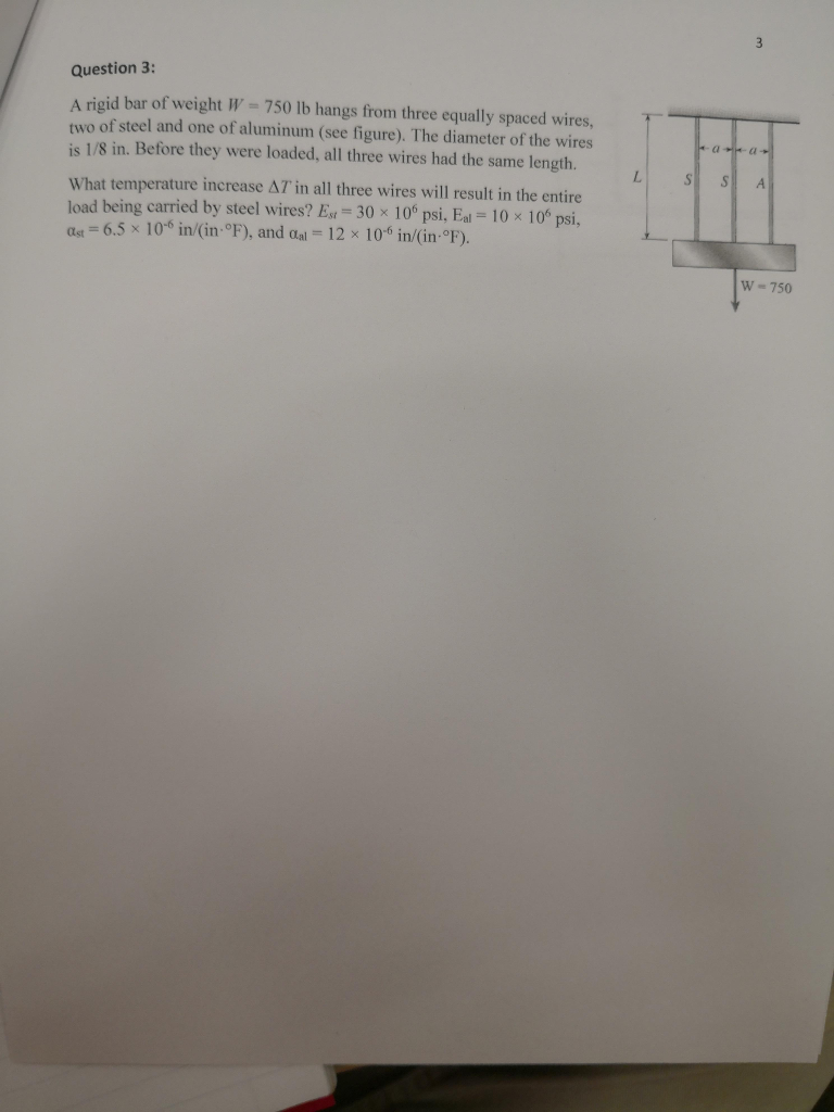 solved-question-3-a-rigid-bar-of-weight-w-750-lb-hangs-chegg