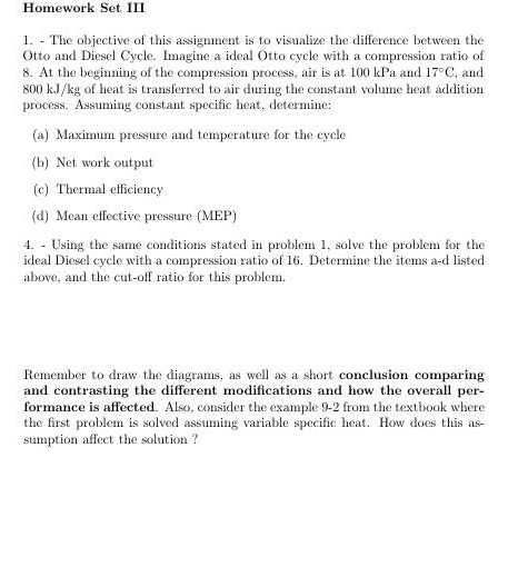 Solved Homework Set III 1. The objective of this assigment | Chegg.com Solved Homework Set III 1. The objective of this assigment | Chegg.com