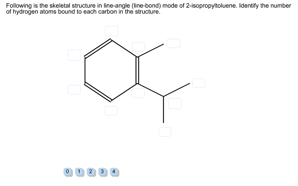 Solved Following is the skeletal structure in line-angle | Chegg.com