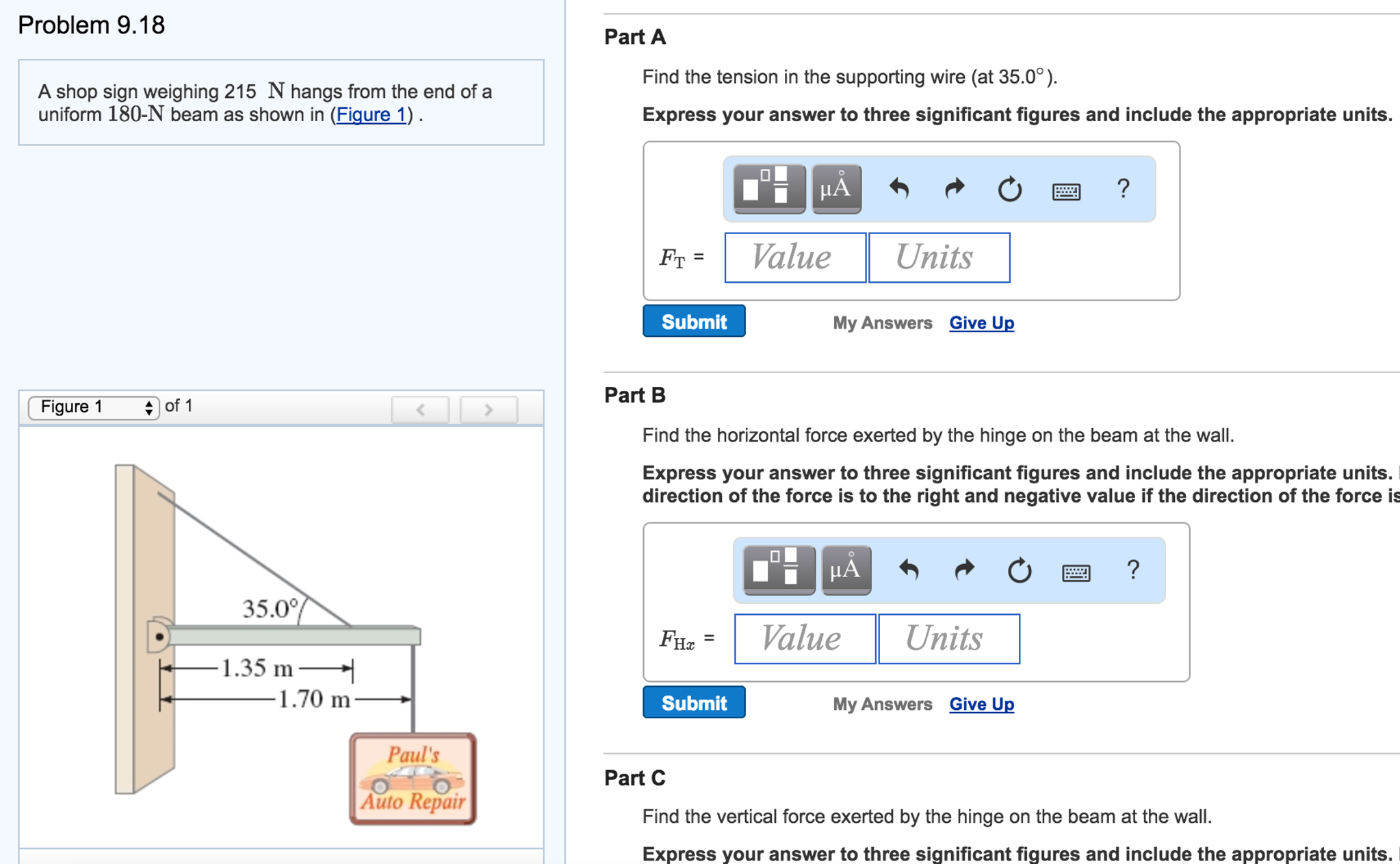 Solved Please answer all THREE parts to the following | Chegg.com