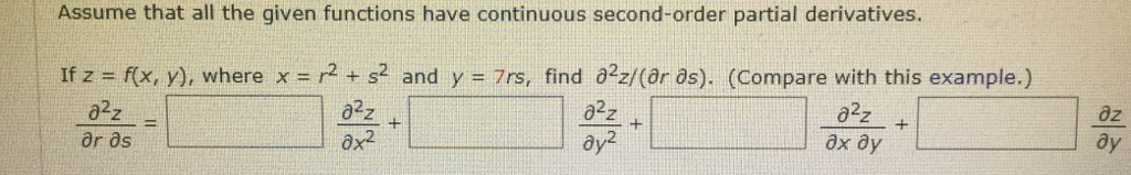 Solved Assume that all the given functions have continuous | Chegg.com