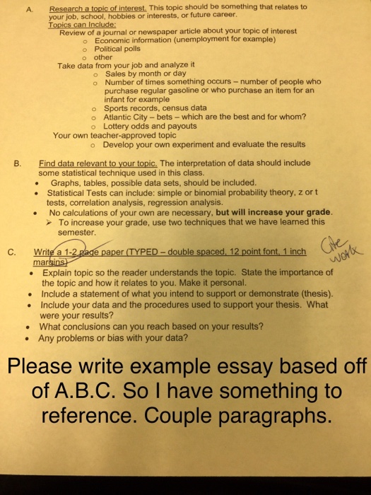 Solved Research a topic of interest: This topic should be | Chegg.com