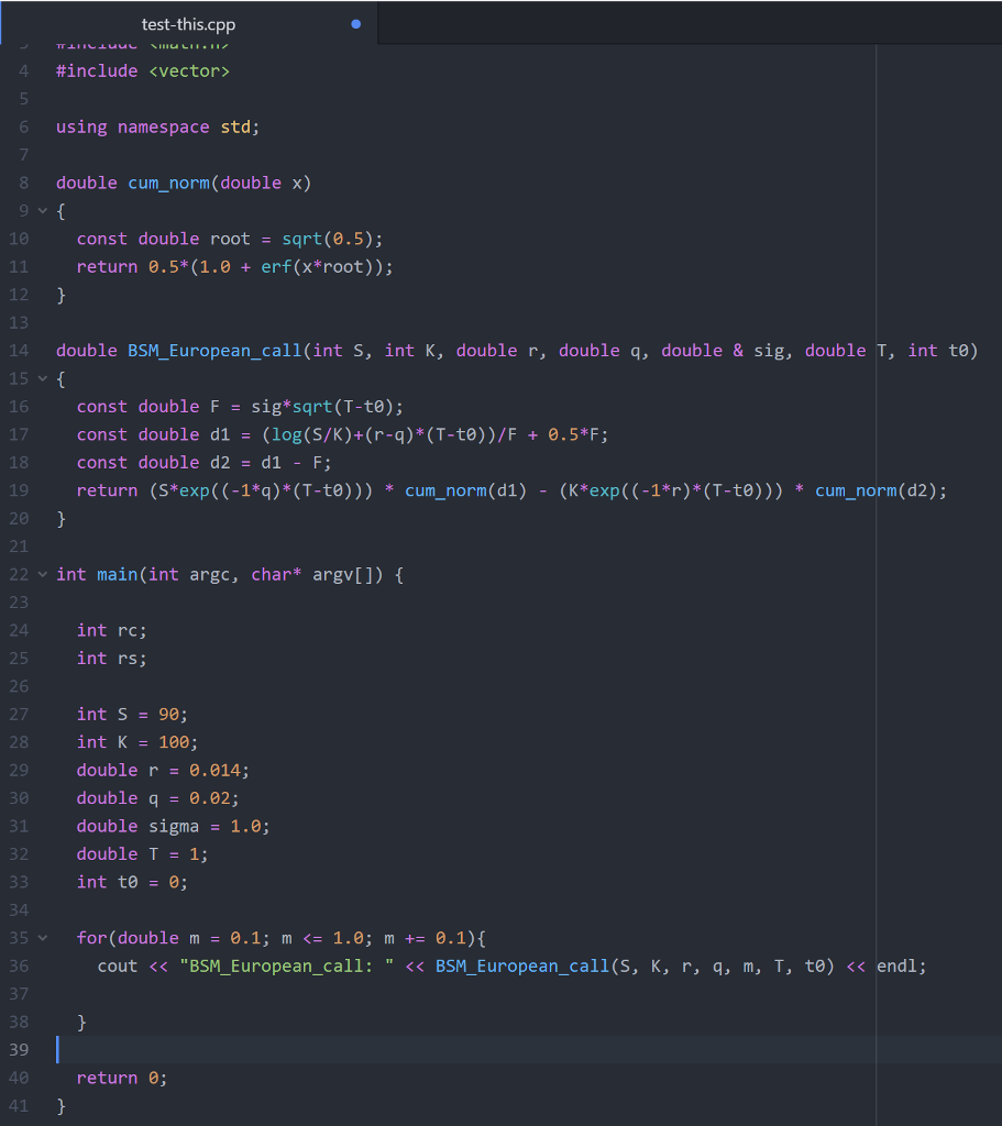 Solved test-this.cpp 4 #include«vector» 6 using namespace | Chegg.com
