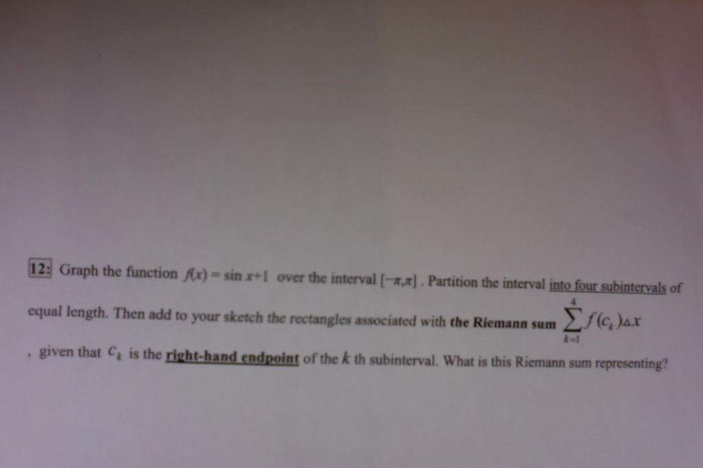Solved Graph the function f(x) = sin x + 1 over the interval | Chegg.com