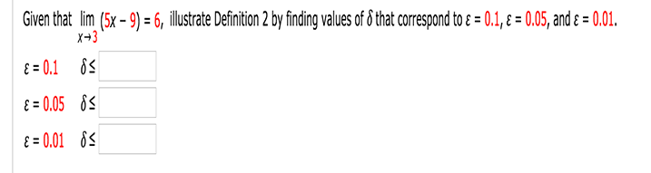 Solved Use the definition of a right-hand limit to prove the | Chegg.com