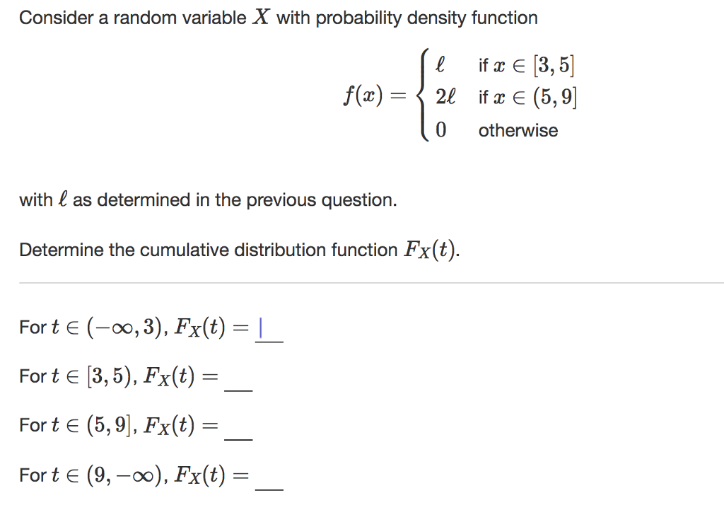 Solved Consider a random variable X with probability density | Chegg.com
