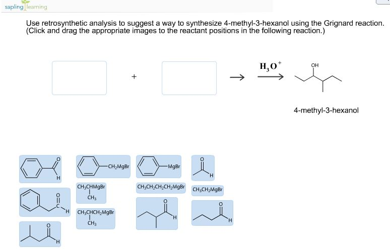 Solved Use retrosynthetic analysis to suggest a way to | Chegg.com