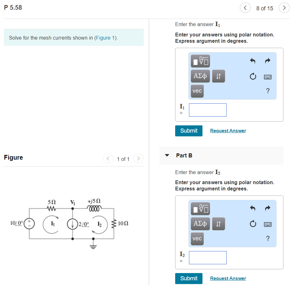 Solved P 5.58 8 of 15 > Enter the answer I Enter your | Chegg.com