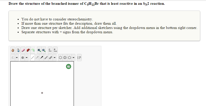 Solved Draw the structure of the brancked isomer of C5H11Br | Chegg.com