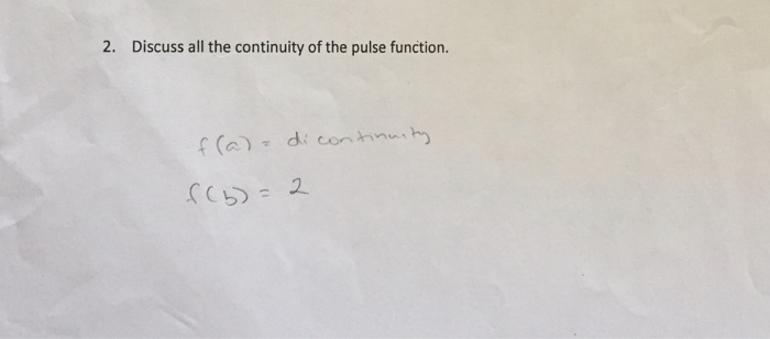 Solved Problem 2 1. For positive numbers a