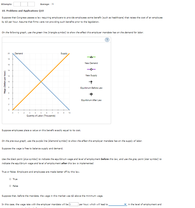 Solved Average: 4 Attempts: 10. Problems and Applications | Chegg.com