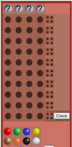 Java: MasterMind - | Chegg.com