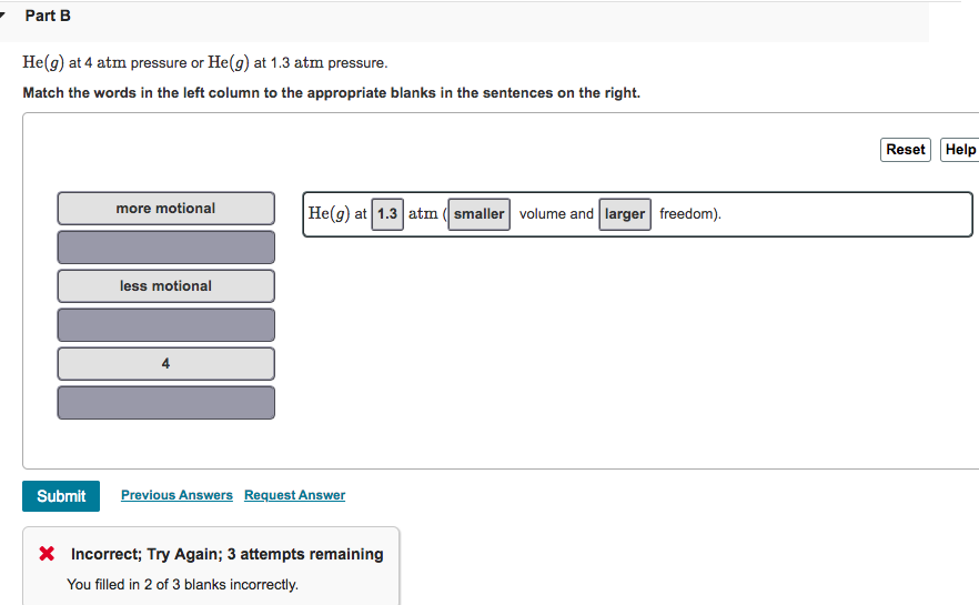 Solved Part A Match the words in the left column to the | Chegg.com
