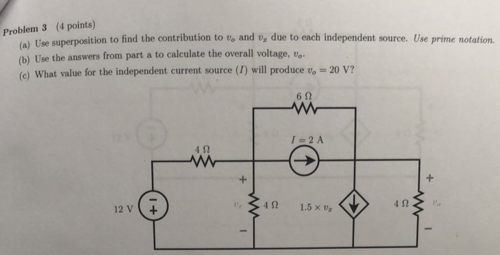 Solved Problem 3 (4 points) erposition to find the | Chegg.com