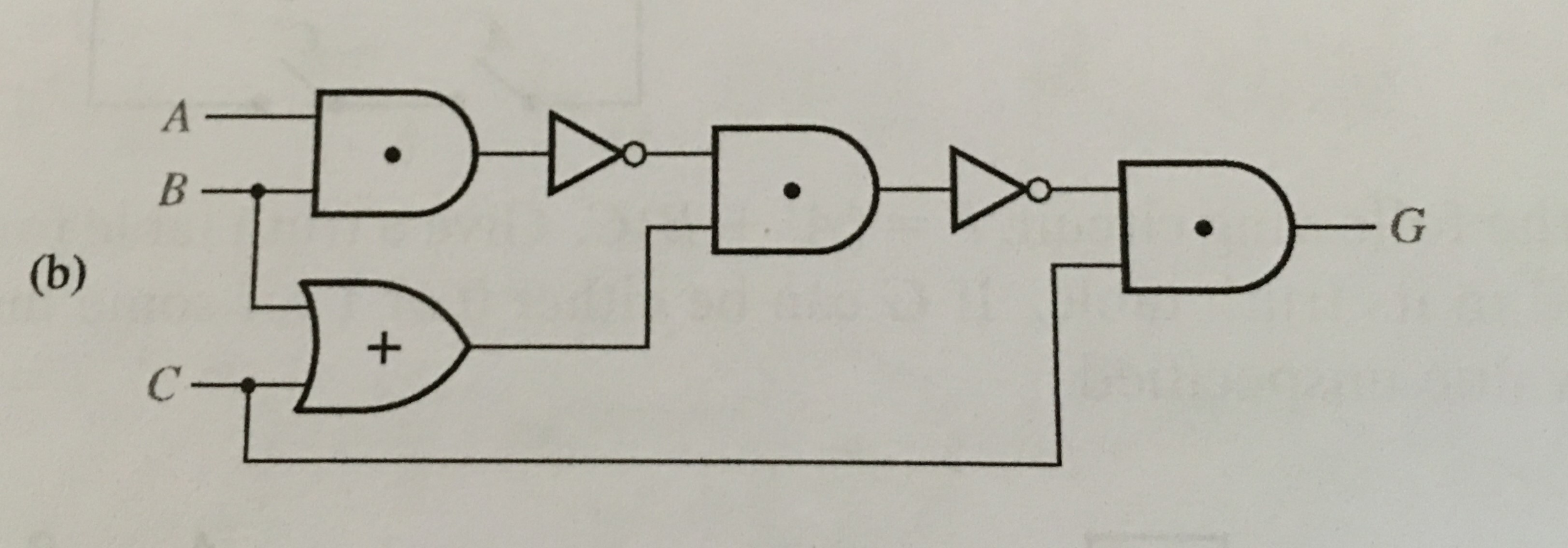 Solved 1. Draw a circuit that uses only one AND gate and one | Chegg.com