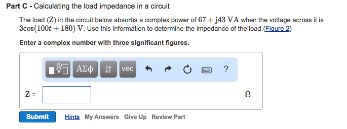 Solved rms Values and Power Calculations Learning Goal: To | Chegg.com