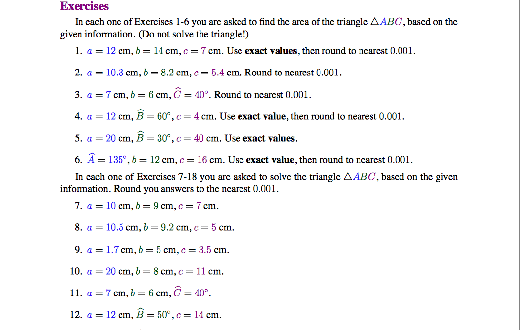Solved In each one of Exercises 1-6 you are asked to find | Chegg.com
