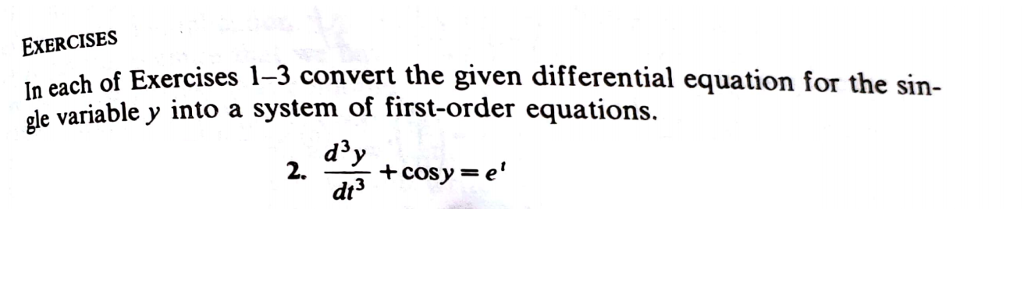 Solved ExerCISES In each of Exercises 1-3 convert the given | Chegg.com