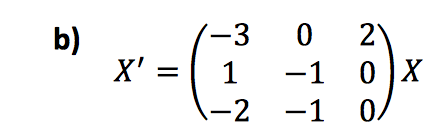 Solved Solve the differential equation using matricies X' = | Chegg.com