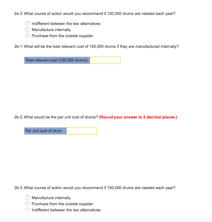 Solved Problem 12-28 Make or Buy Analysis L012-31 "In my | Chegg.com