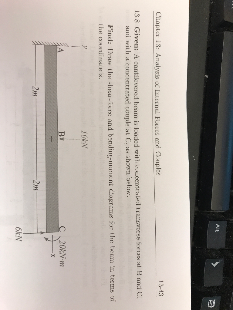 Solved Alt Chapter 13: Analysis of Internal Forces and | Chegg.com
