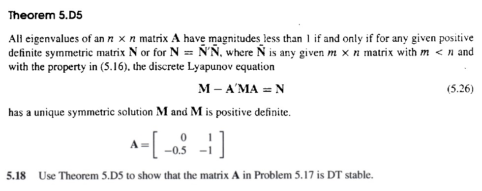 Solved Theorem 5.D5 All eigenvalues of an n × n matrix A | Chegg.com