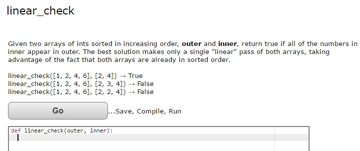 Solved can balance Given a non-empty array, return true if | Chegg.com