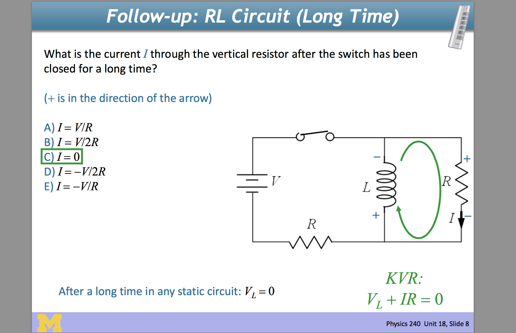 Solved Can someone explain to me thoroughly why the current | Chegg.com
