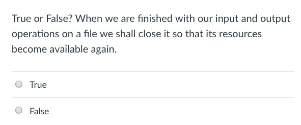 Solved You should always use exception handling when working | Chegg.com