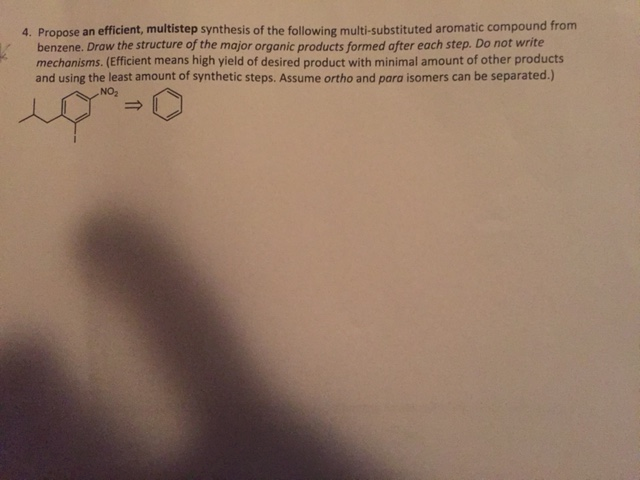 Solved Propose an efficient, multistep synthesis of the | Chegg.com