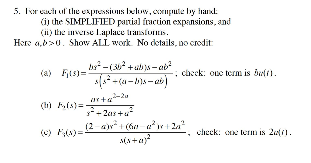 Solved For each of the expressions below, compute by hand: | Chegg.com