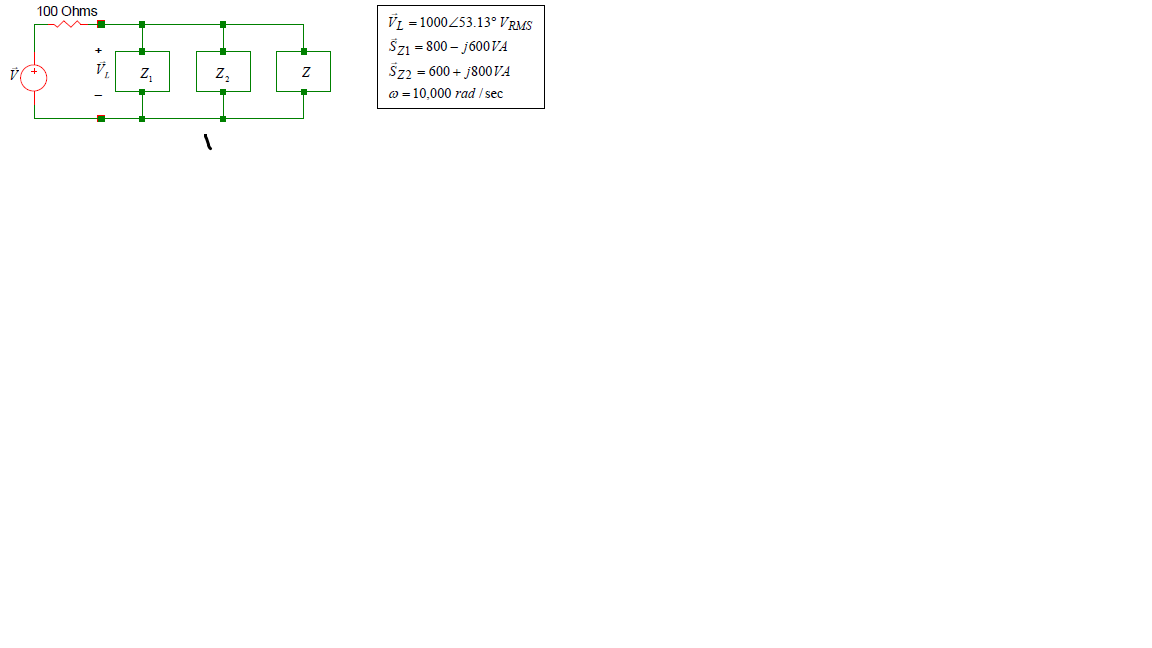 Solved 1) For the circuit shown, determine the element type | Chegg.com