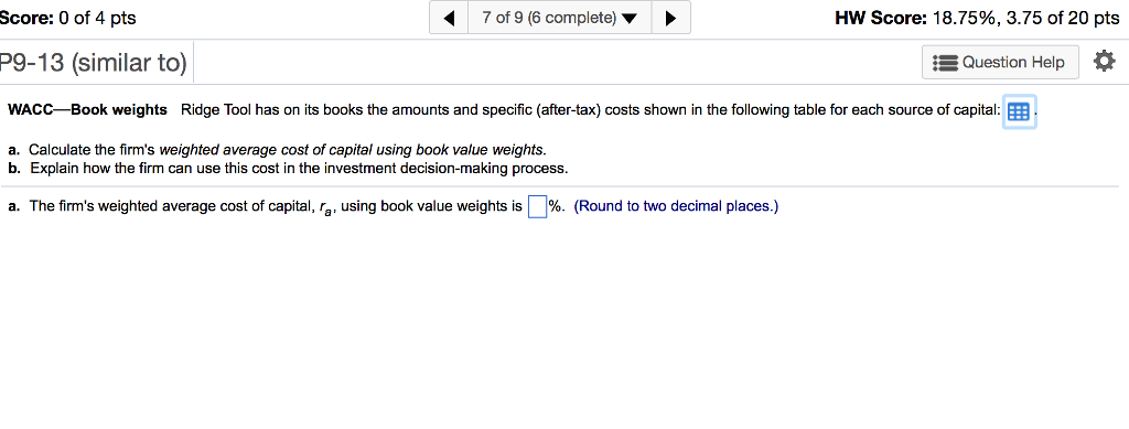 Solved 1 Data Table (Click on the icon located on the | Chegg.com