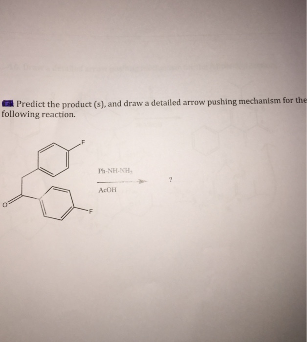 Solved Predict the product (s), and draw a detailed arrow | Chegg.com