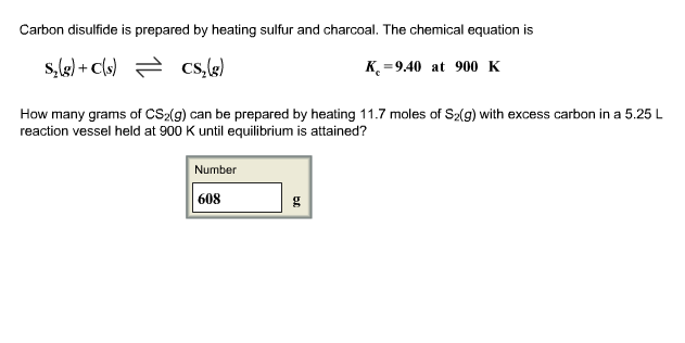 Carbon Disulfide Formula - Solution Carbon Disulfide Is Prepared By ...