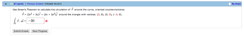 Solved 4. 011 points I Previous Answers HHCalc6 18,4,014. | Chegg.com