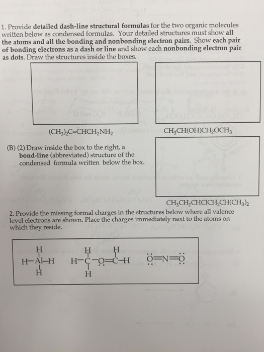 Solved 1. Provide detailed dash-line structural formulas for | Chegg.com
