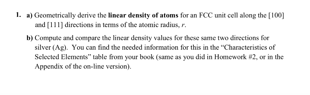 Solved 1. a) Geometrically derive the linear density of | Chegg.com